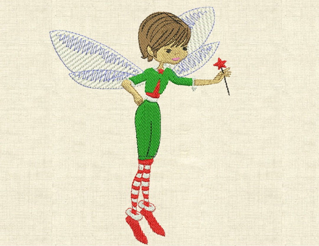 Boy Fairy Elf Machine Embroidery Designs - Etsy
