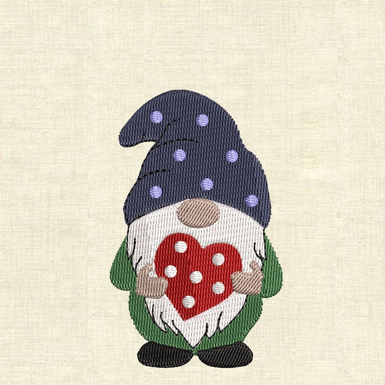 Set of 3 Machine embroidery designs gnomes | Etsy