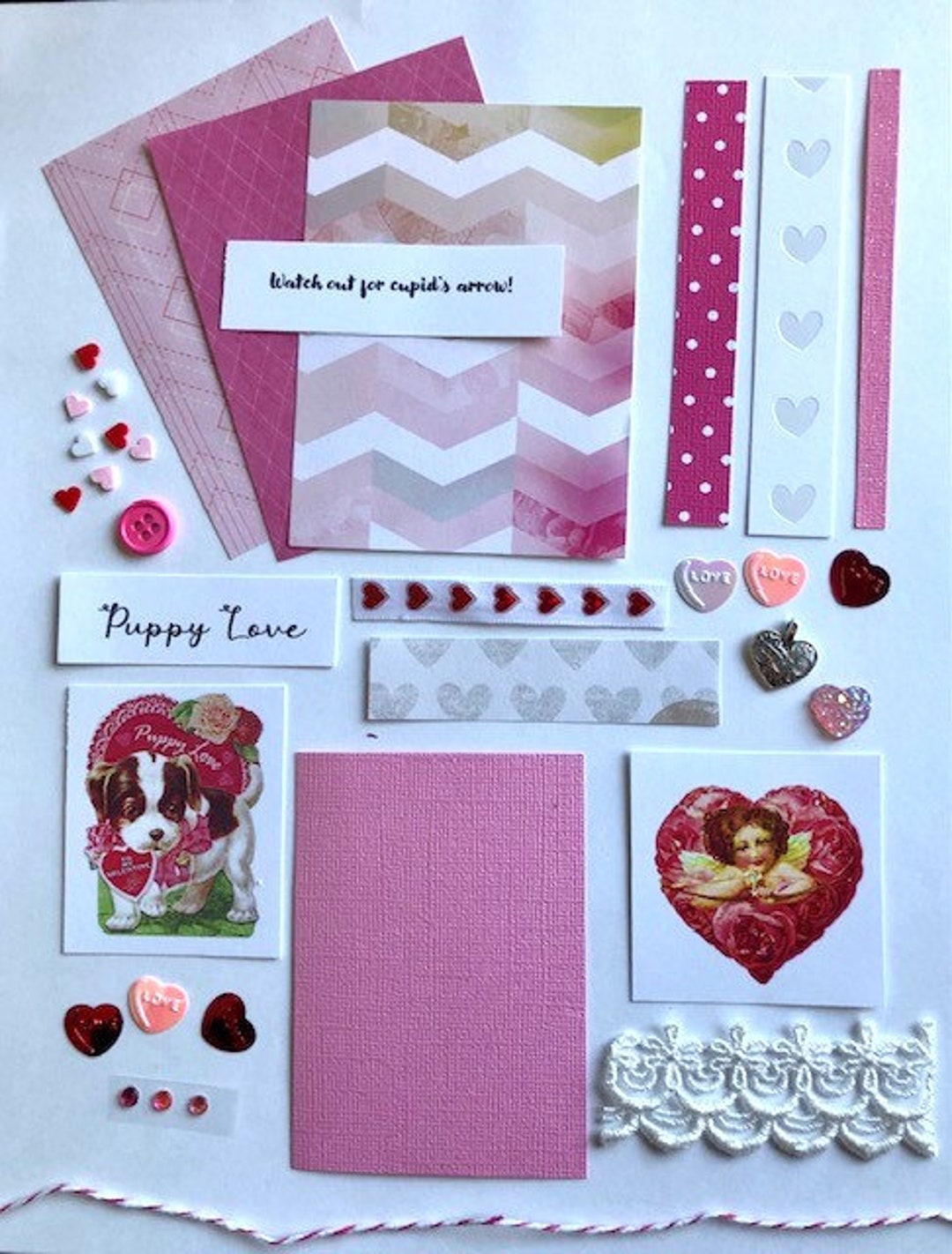 Valentine Artist Trading Card Kit of the Month for February 2024 ATC ...