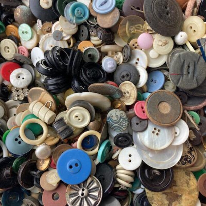 Antique Buttons - Etsy