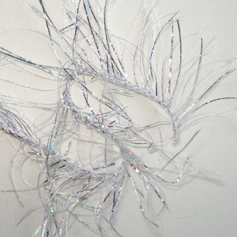 Silver Tinsel - Etsy