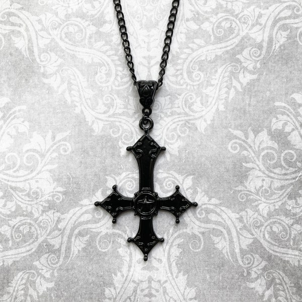 Upside Down Cross - Etsy