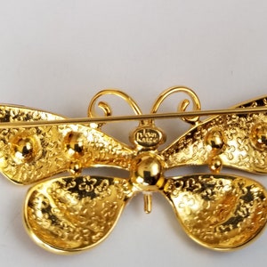 Butterfly Brooch, Joan Rivers Plique a Jour Butterfly, Vintage Joan ...