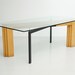 Large Modern Glass Top Dining Table - Etsy