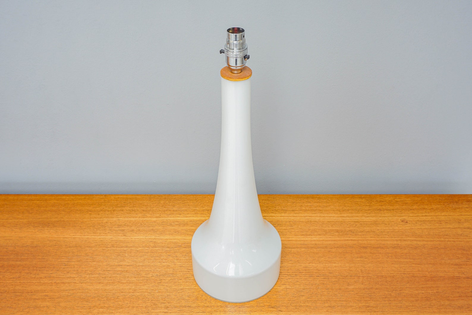 Pair of Swedish Opaline Lamps - Etsy