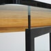 Large Modern Glass Top Dining Table - Etsy