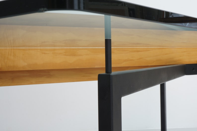 Large Modern Glass Top Dining Table - Etsy