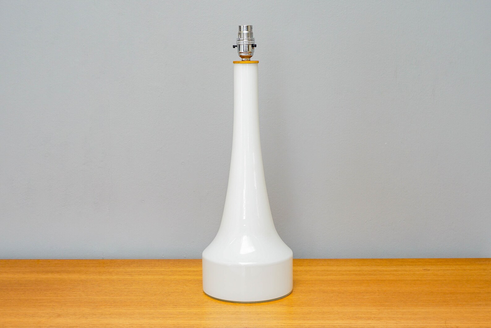 Pair of Swedish Opaline Lamps - Etsy