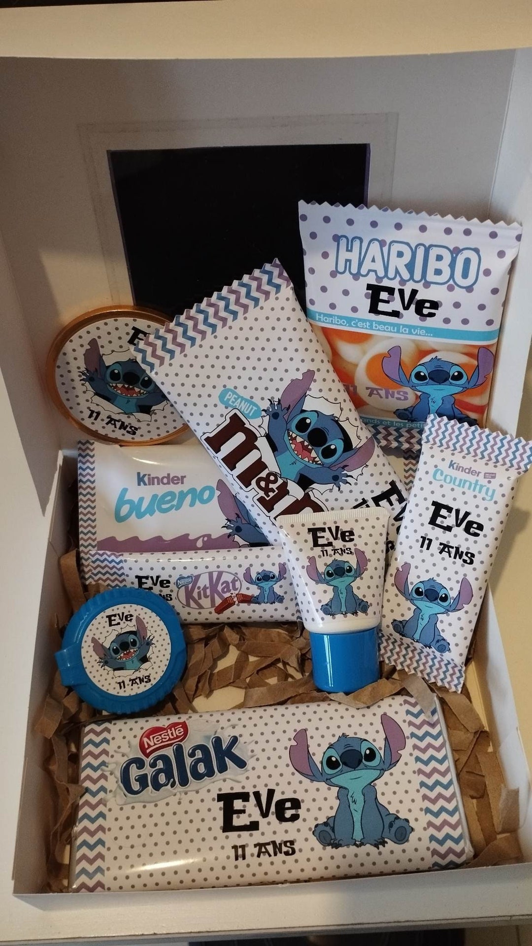 Box de bonbons personnalisée,box anniversaire,Noël,pâques,boite cadeau ...