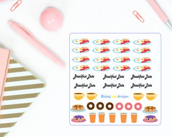 MINI Happy Deluxe Breakfast Reminder Tracker Erin Condren Life - Etsy