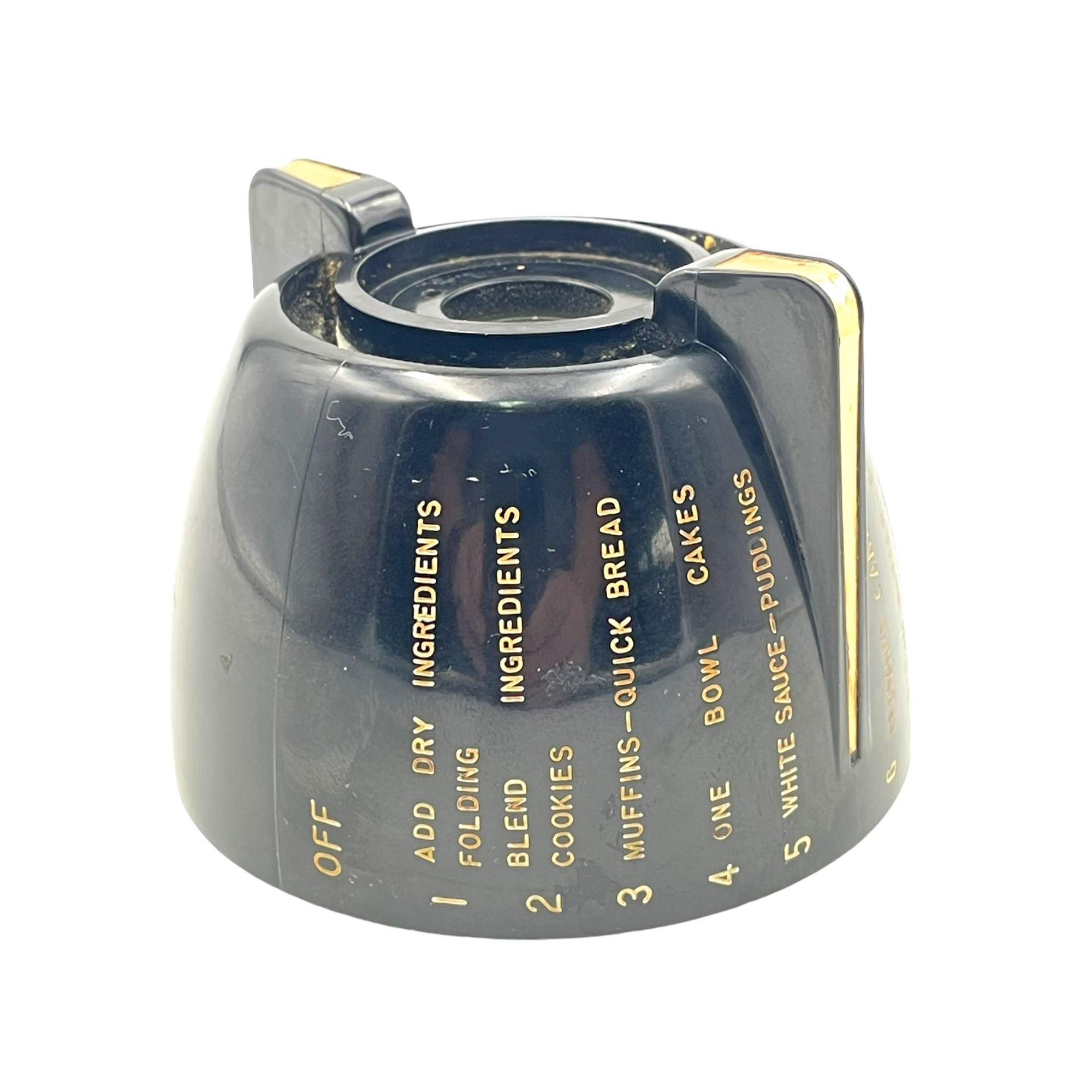 Vintage Sunbeam Mixmaster Model 12 Speed Dial Knob Black With - Etsy