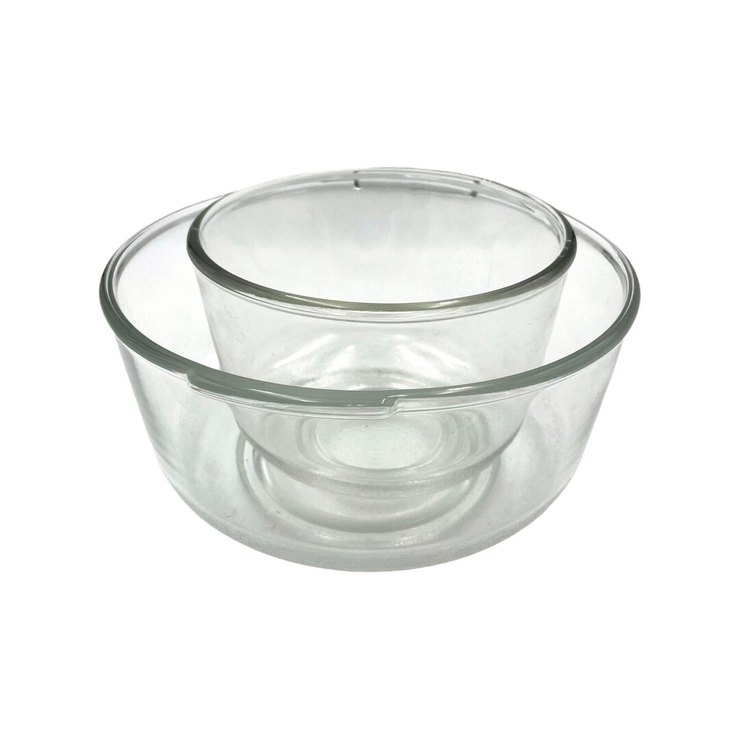Sunbeam Mixmaster Stand Mixer Glass Mixing Bowls Bowl Set 2360 MMA MMB ...