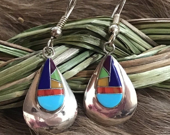 Authentic Native American Indian Jewelry Navajo Zuni Hopi Sterling ...