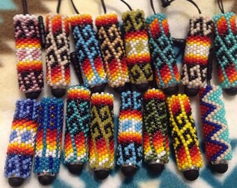 Native american beaded lanyard | Etsy