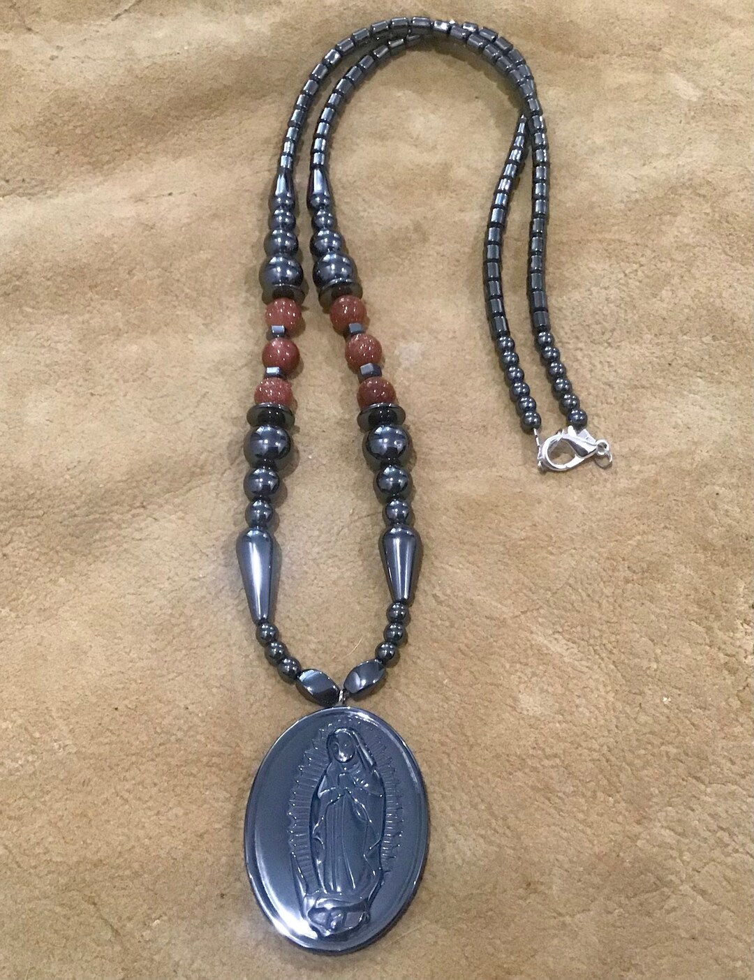 Authentic Native American Indian Jewelry Sterling Silver Hematite ...