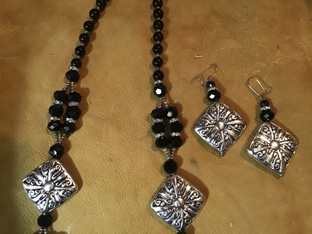 Authentic Native American Indian Jewelry Zuni Vintage Apache Tears ...
