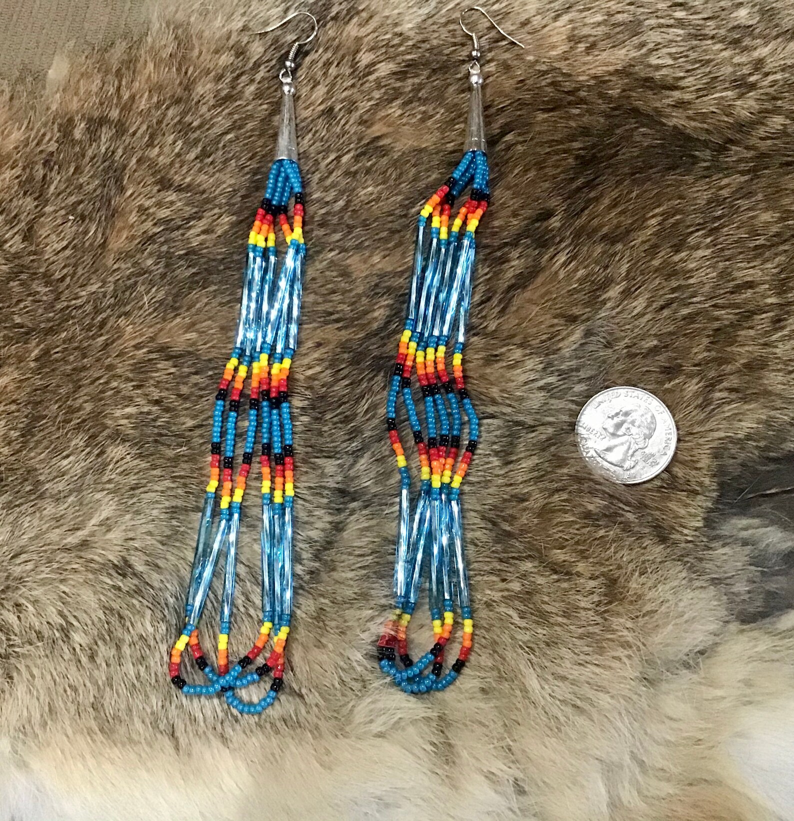 Native American Indian Jewelry Earrings Zuni Sterling Silver | Etsy