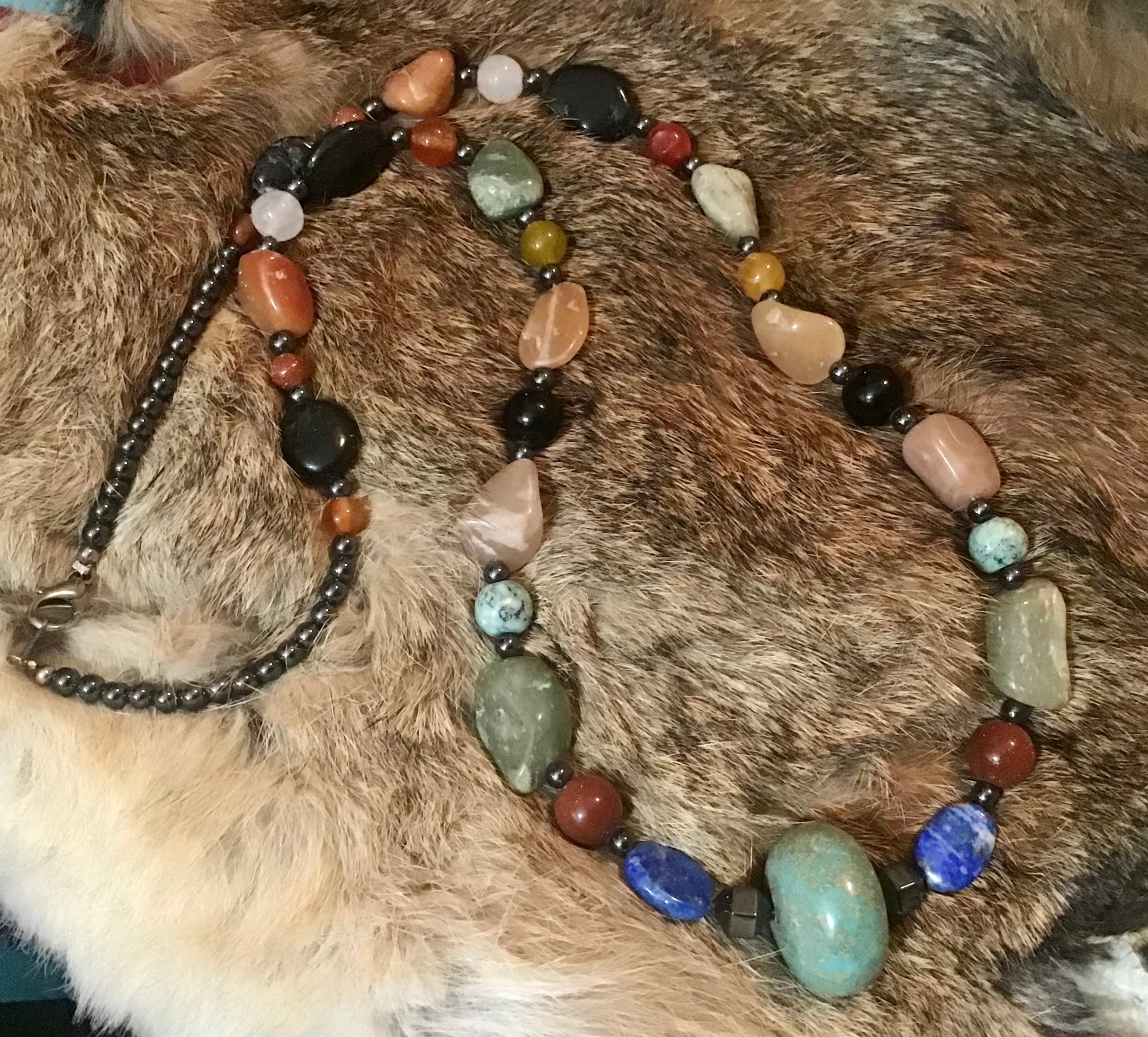 Vintage Native America Indian Jewelry Navajo Treasure Necklace ...