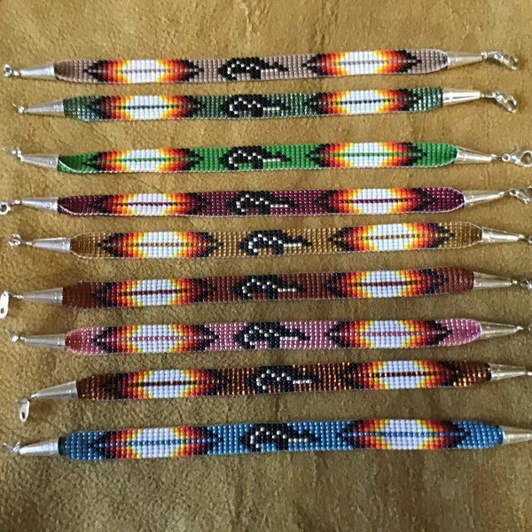 Native American Beaded Bracelets - Etsy