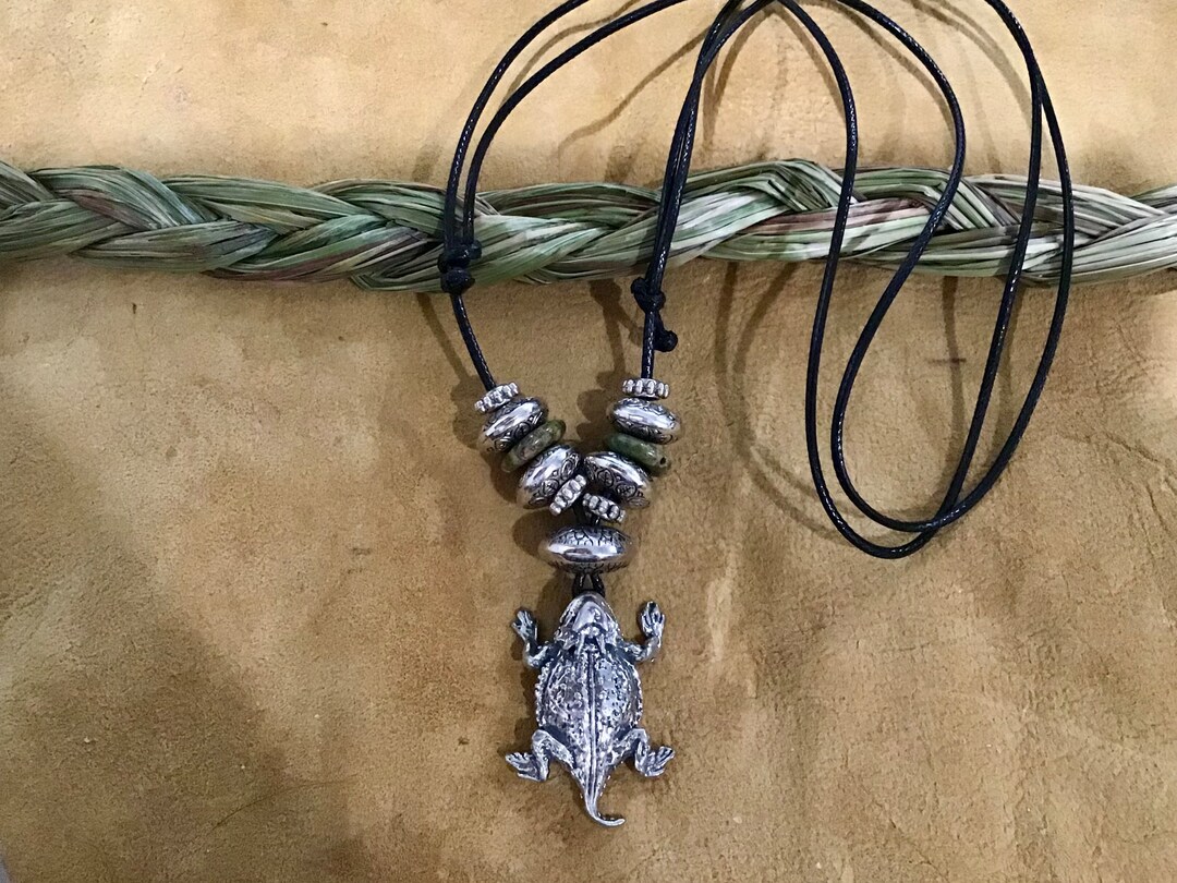 Authentic Native America Indian Jewelry Navajo Zuni Horned Toad Cheii ...