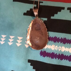 SIGNED Authentic Native American Indian Jewelry Zuni Navajo Sterling ...