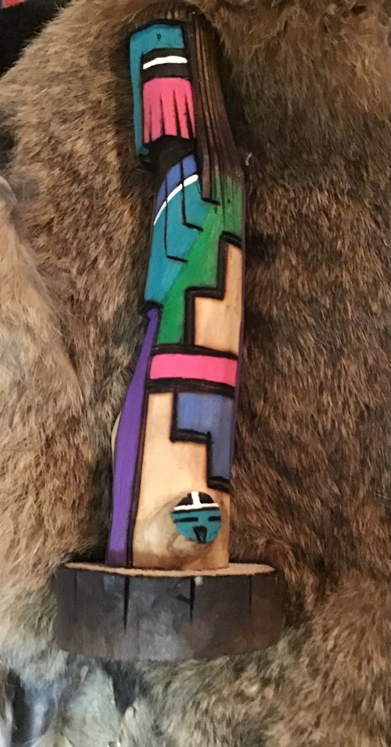 SIGNED Vintage Authentic Native American Indian Horse Hair | Etsy