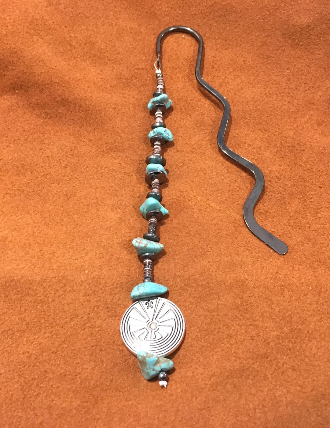 Authentic Native American Indian Jewelry Bookmark Navajo Beadwork ...