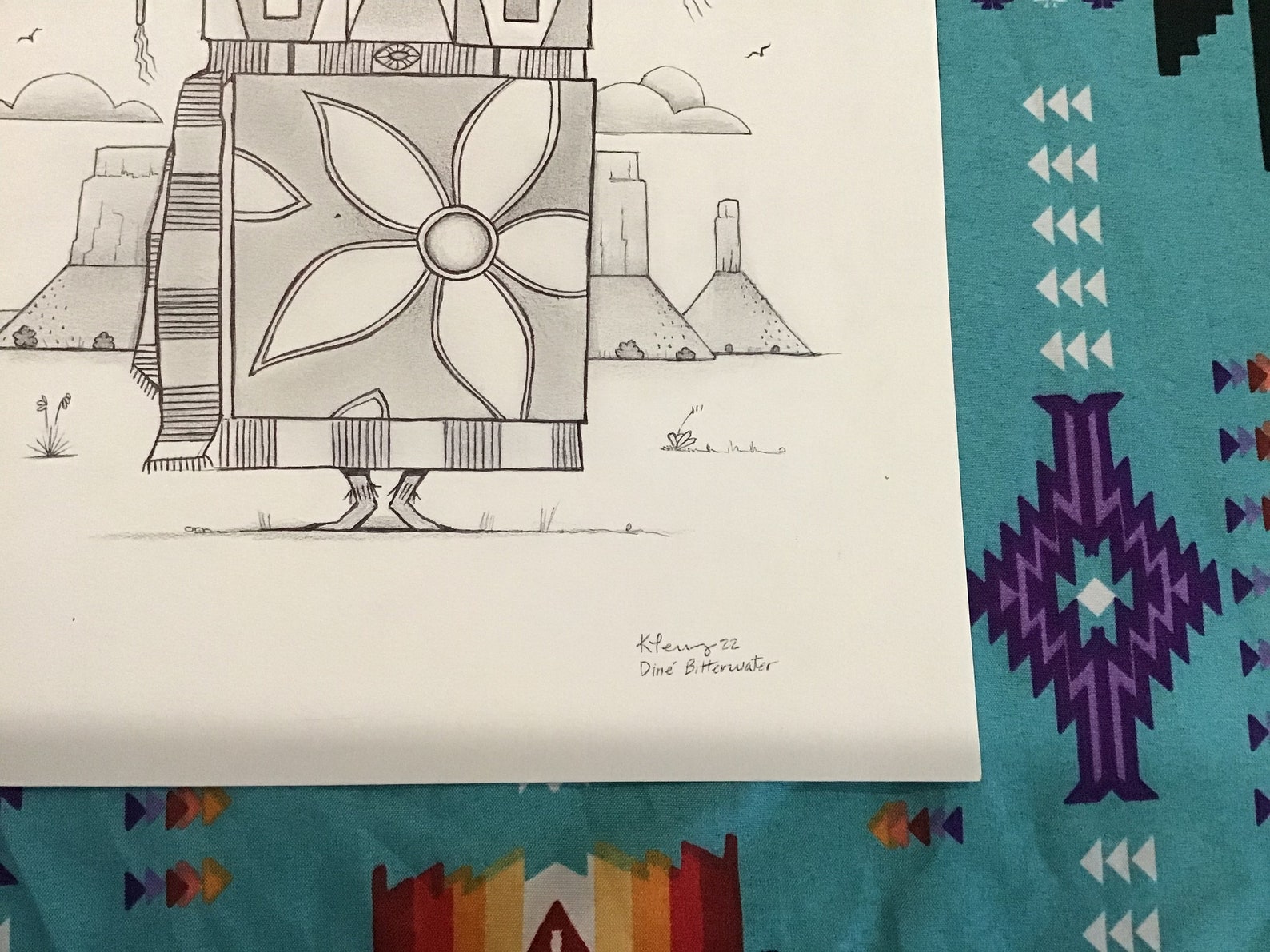 SIGNED Authentic Native American Indian Art Numbered Series - Etsy