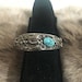 SIGNED Vintage Authentic Native American Indian Jewelry Sterling Silver ...