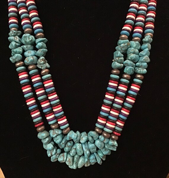 Navajo Red Coral Jewelry - Vintage AA Natural Red Cor… - Gem