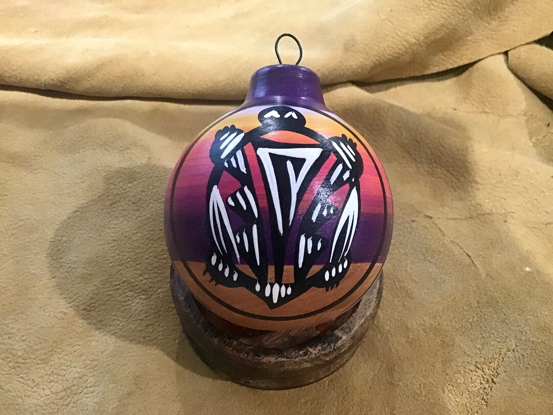 SIGNED Authentic Native American Indian Navajo Hand Painted - Etsy