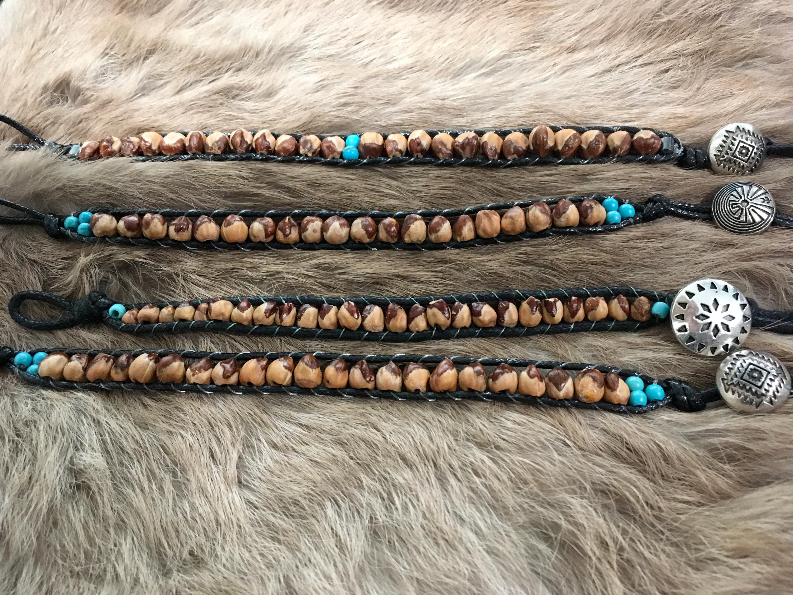 Native American Indian Jewelry Navajo Authentic Ghost Beads Concho ...