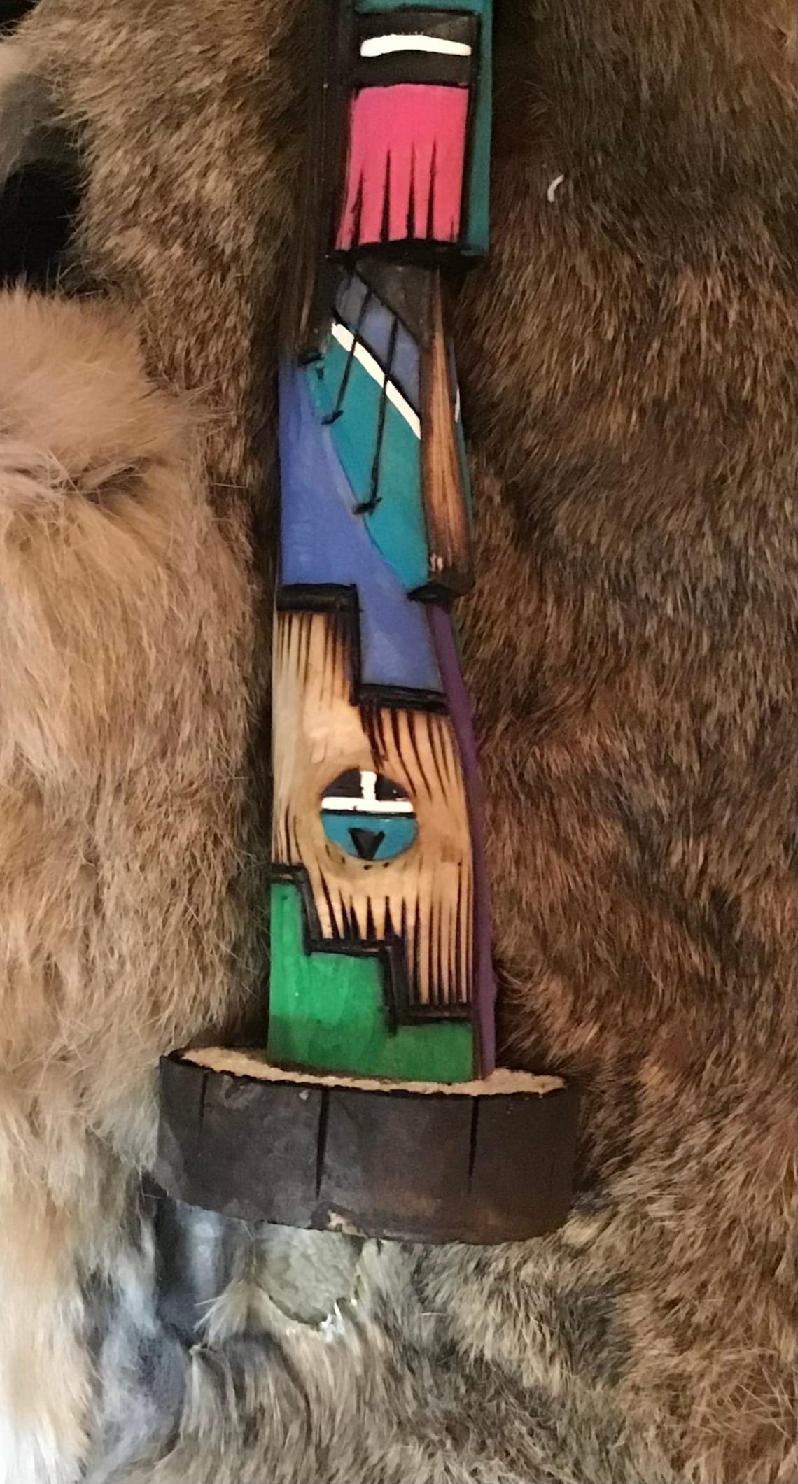 SIGNED Vintage Authentic Native American Indian Horse Hair | Etsy