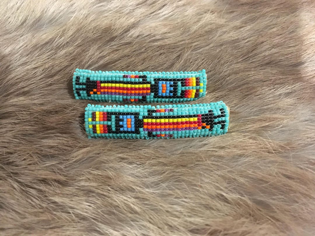 Authentic Native American Indian Jewelry Feather Navajo Zuni Hopi Hair ...