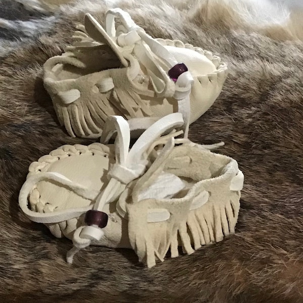 Authentic Native American Moccasins - Etsy