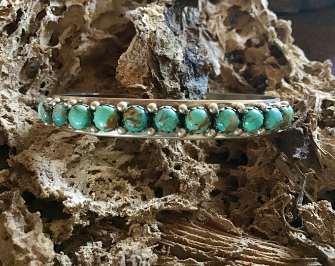 SIGNED Authentic Native America Indian Jewelry Navajo Zuni Sterling ...