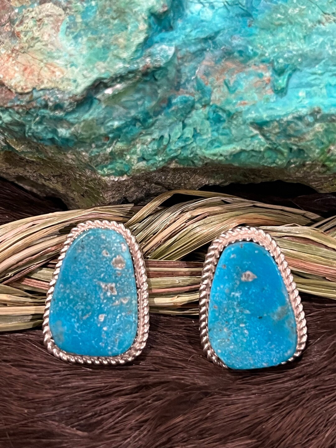 Authentic Native American Indian Jewelry Navajo Zuni Sterling Silver ...