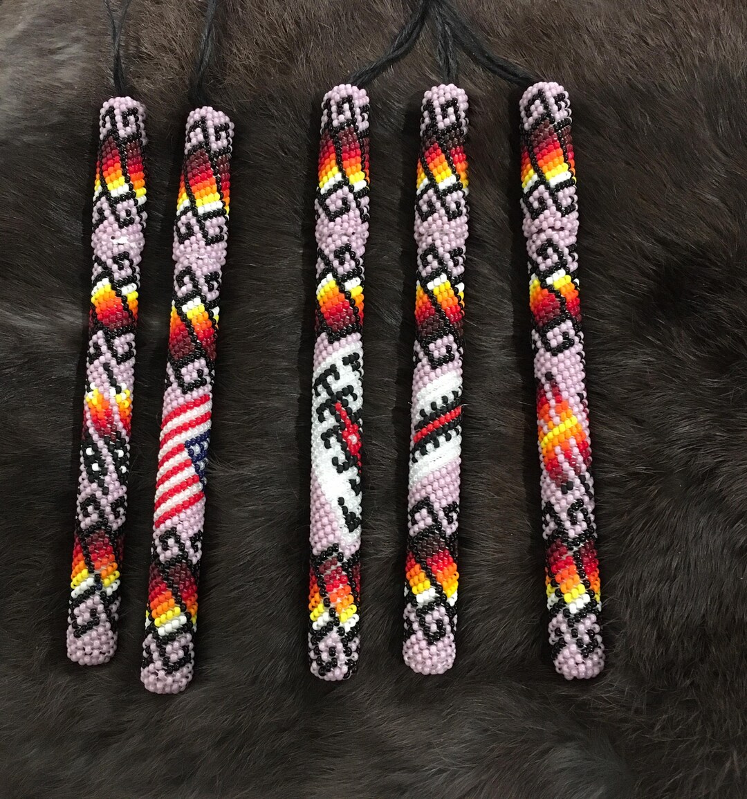 Native American Indian Jewelry Nurse Healthcare Navajo Peyote Stitch ...
