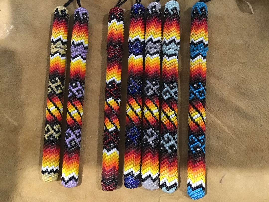 Native American Indian Jewelry Nurse Healthcare Navajo Peyote Stitch ...