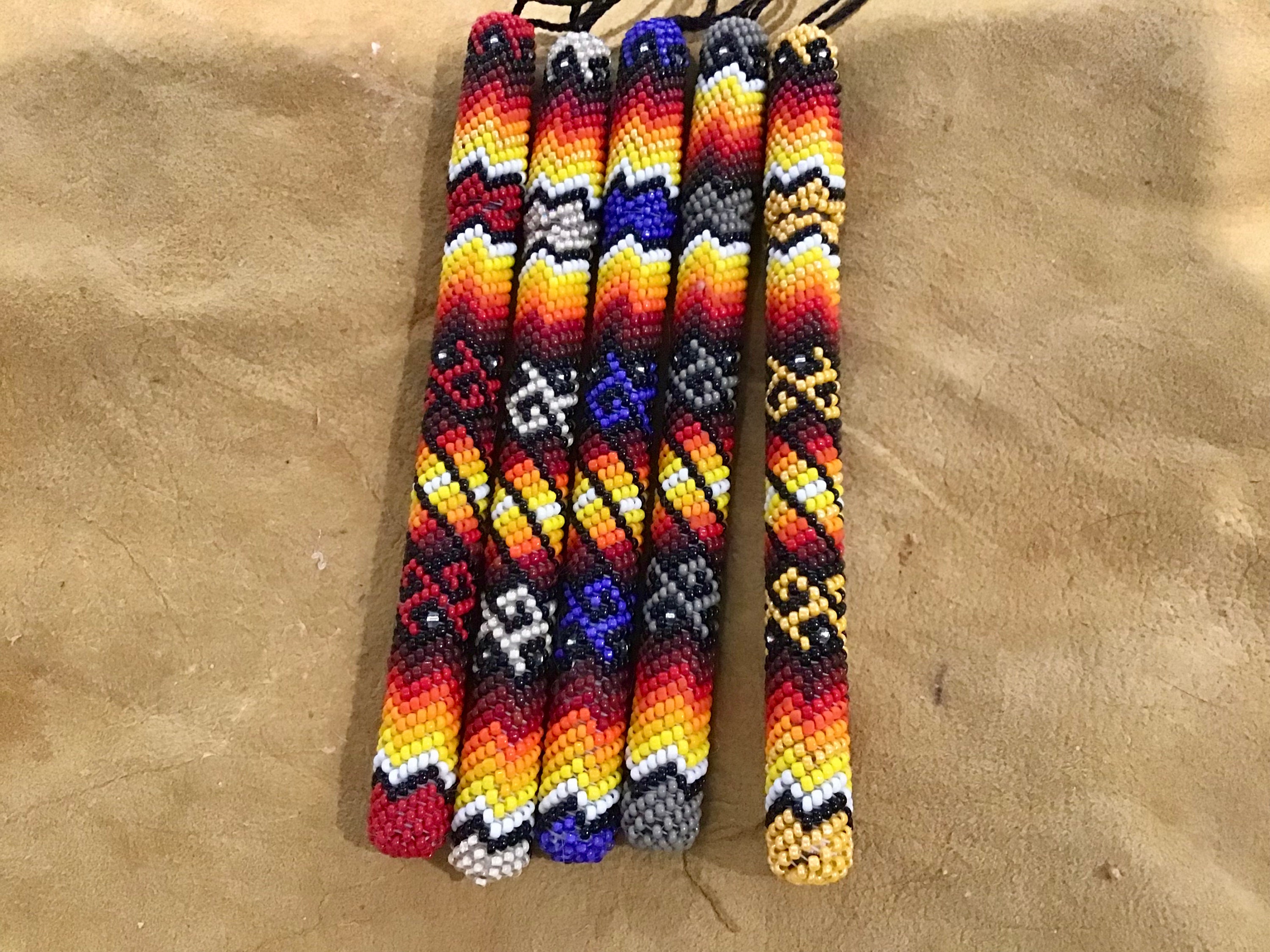Native American Indian Jewelry Nurse Healthcare Navajo Peyote Stitch ...