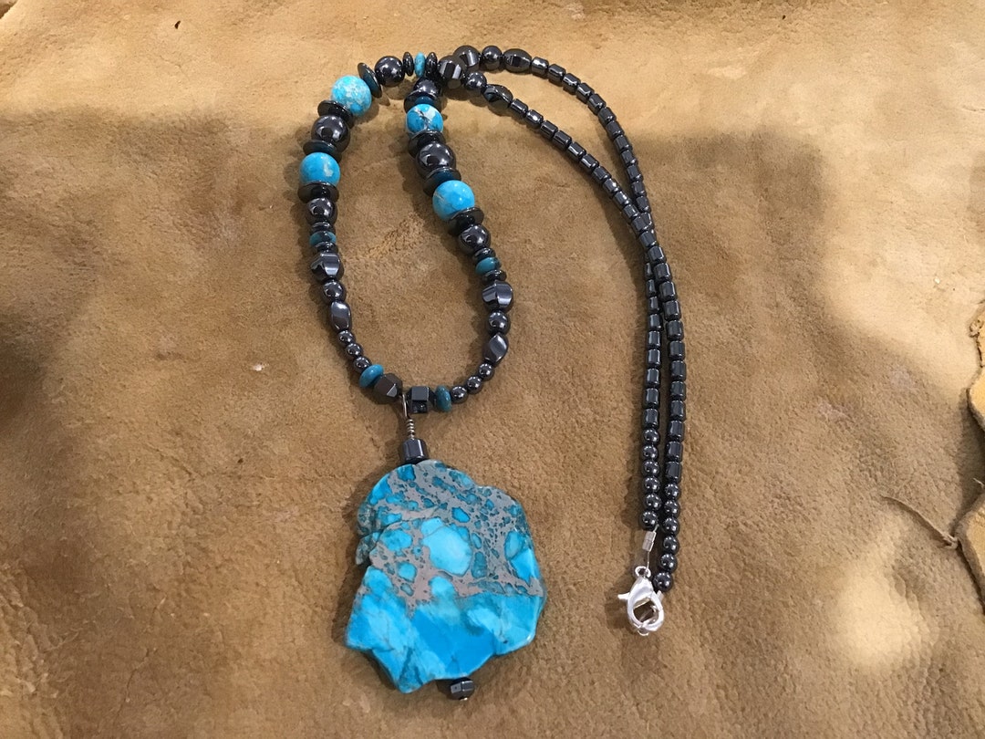 Vintage Native America Indian Jewelry Authentic Navajo Sleeping Beauty ...