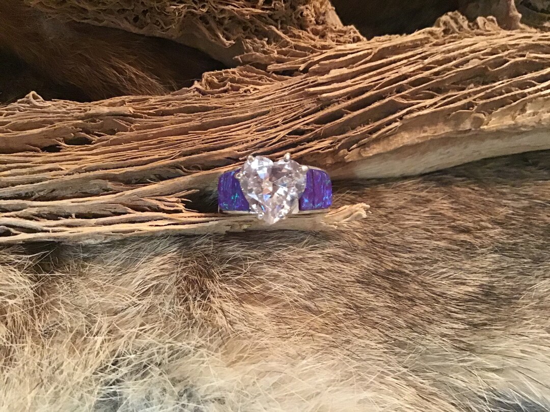 Native America Indian Jewelry Sterling Silver Opal Navajo Wedding ...