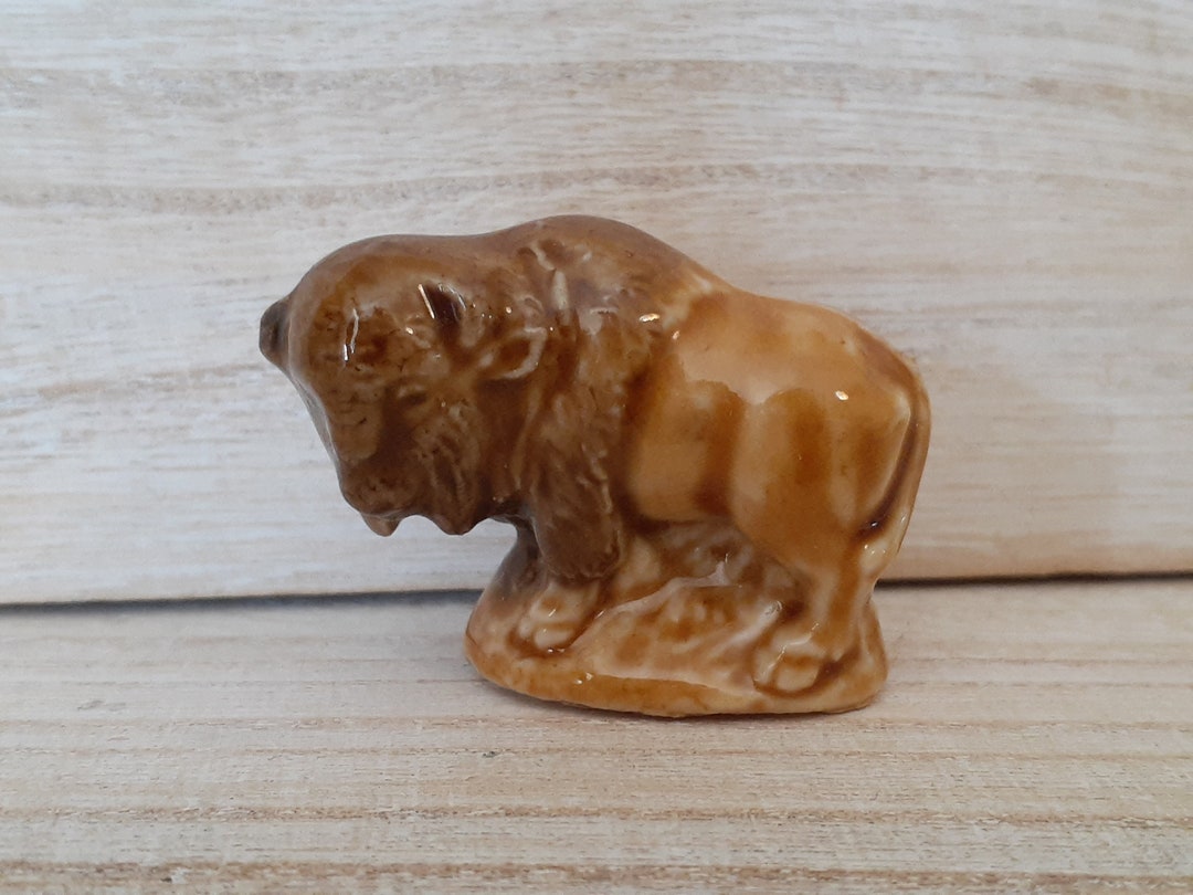 Wade Whimsie Red Rose Tea Figurine 'bison' - Etsy