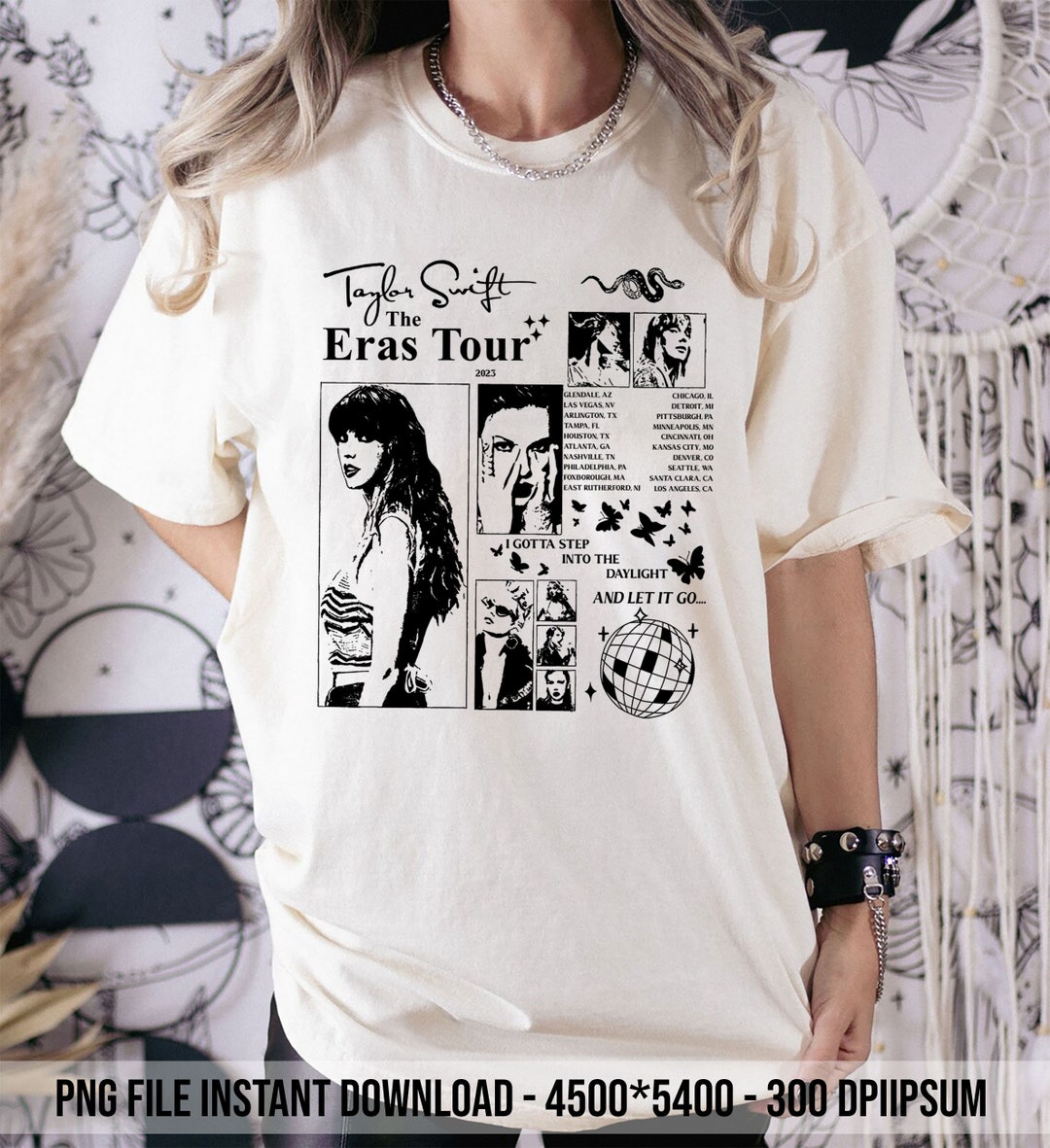 Taylor Swift Png, Swiftie Png, Little Swiftie Png, the Eras Tour Png ...