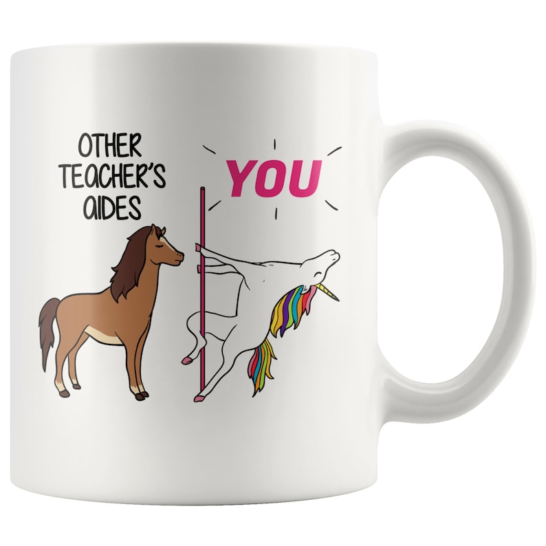 Teacher's Aide Gift Teacher Assistant Mug Teacher's | Etsy