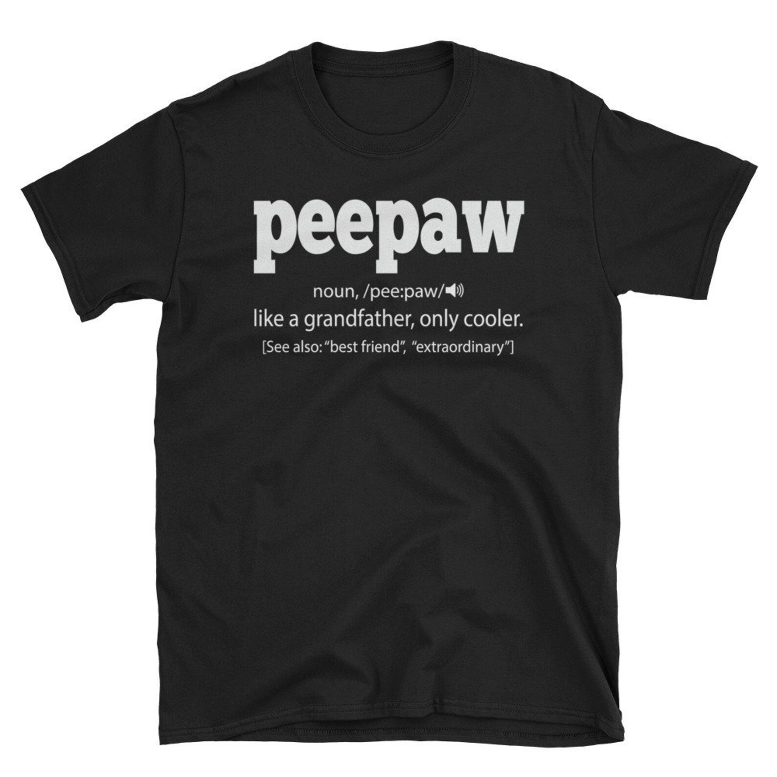 Peepaw Shirt - Peepaw Definition Cool Grandpa Gifts Grandfather Peepaw ...