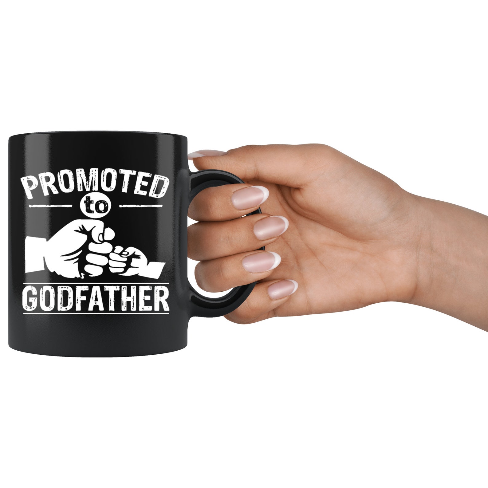 Godfather Gift Promoted to Godfather Mug Becoming A Godfather 11oz ...