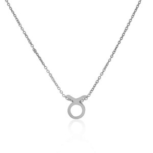 925 Sterling Silver Small Zodiac Sign Pendant Necklace - Etsy