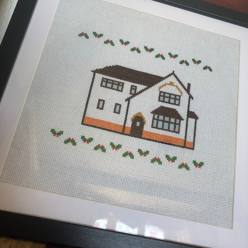 House Cross Stitch - Etsy