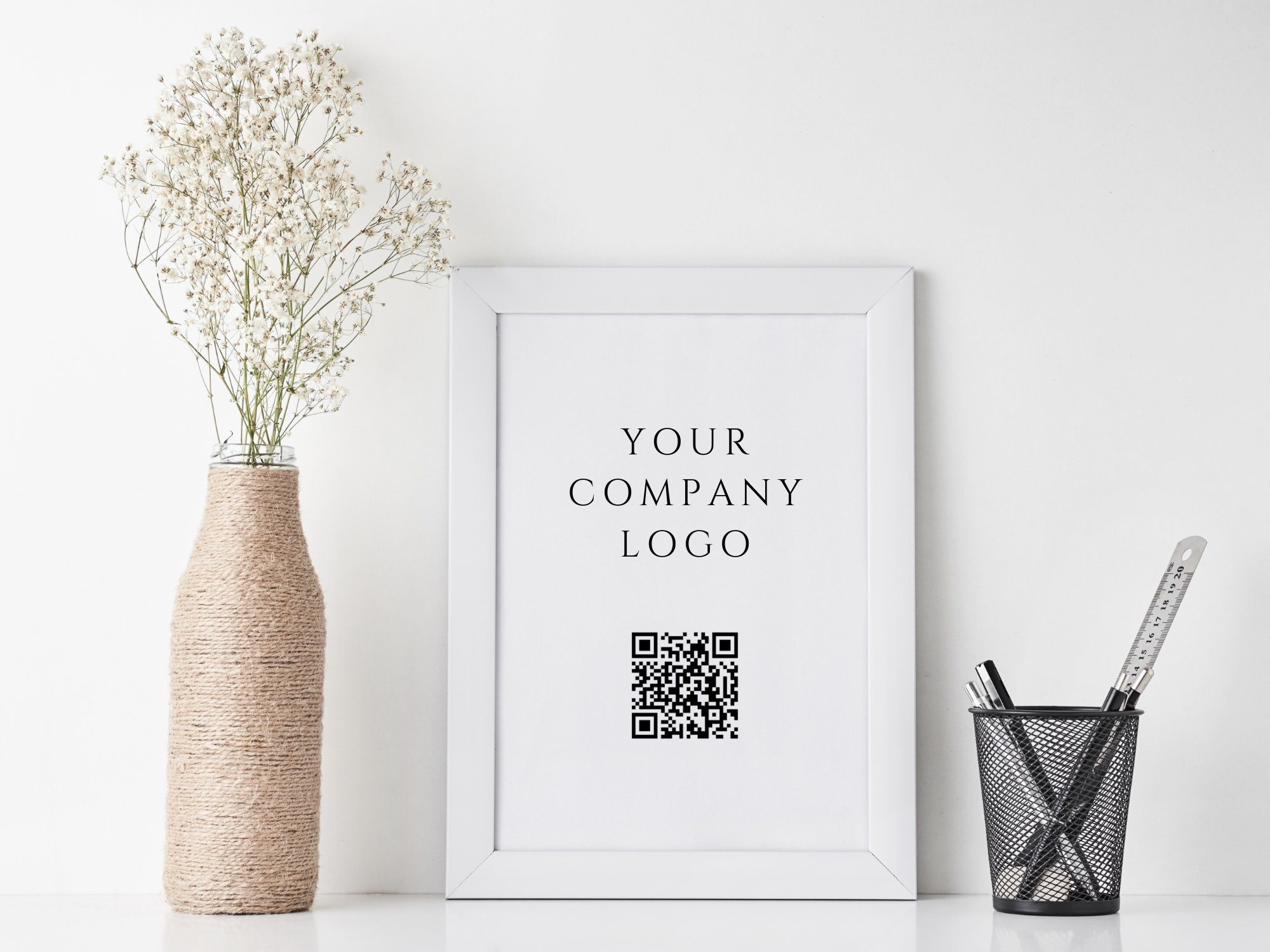 Business Wifi, Company Logo Wifi, Office Wifi, Wifi QR Code ...